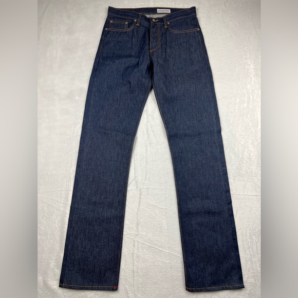 Gustin | Jeans | Gustin Straight Button Fly Raw Denim Selvedge Jeans ...